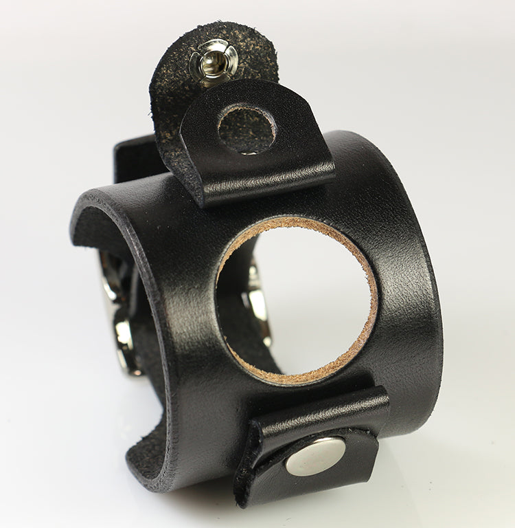 LP's Die-Cut Leather Cuff for Smart Watch| Leatherpunk