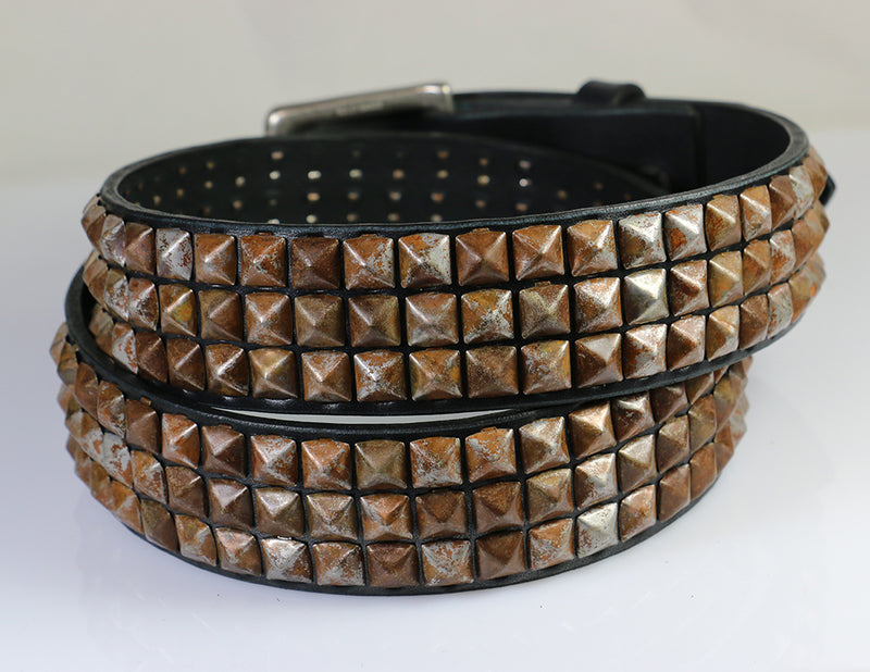 Pyramid Studded Leather Belts and Punk Style Studded Leather Belts ...