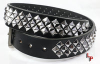 Pyramid Studded Leather Belts and Punk Style Studded Leather Belts ...