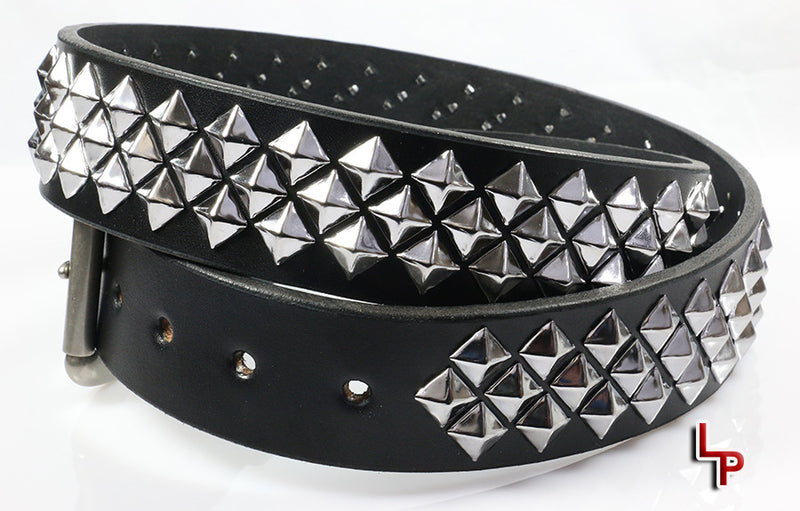 Pyramid Studded Leather Belts and Punk Style Studded Leather Belts ...