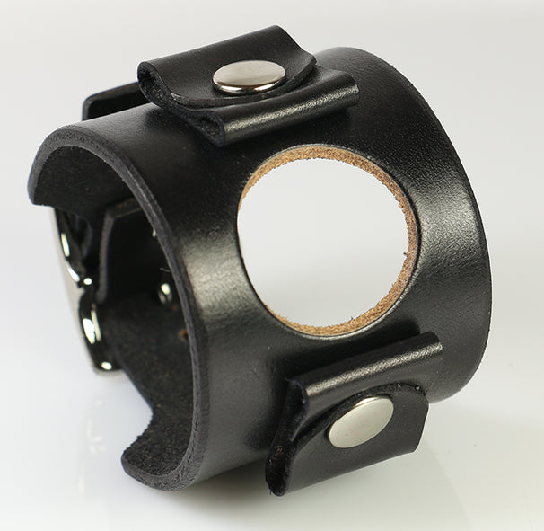 Wide Leather Watch Cuffs for Analog and Smart Watches| Leatherpunk